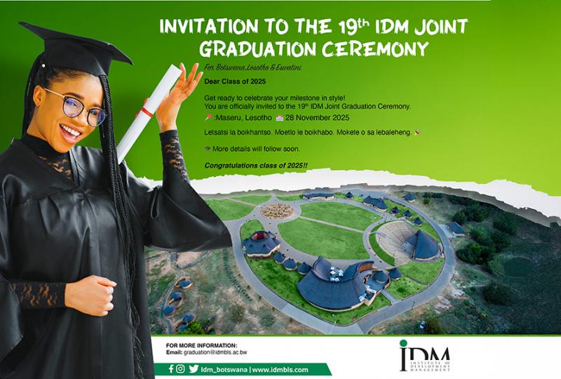 19th idm joint graduation ceremony | IDM